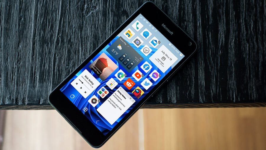 Cùng chiêm ngưỡng concept Windows 11 dành cho smartphone